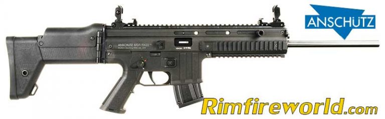 ANSCHUTZ MSR RX22 22LR BLACKHAWK | Rimfire World