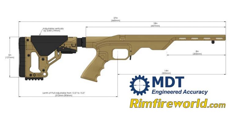 MDT LSS 22 RIFLE CHASSIS SYSTEM | Rimfire World